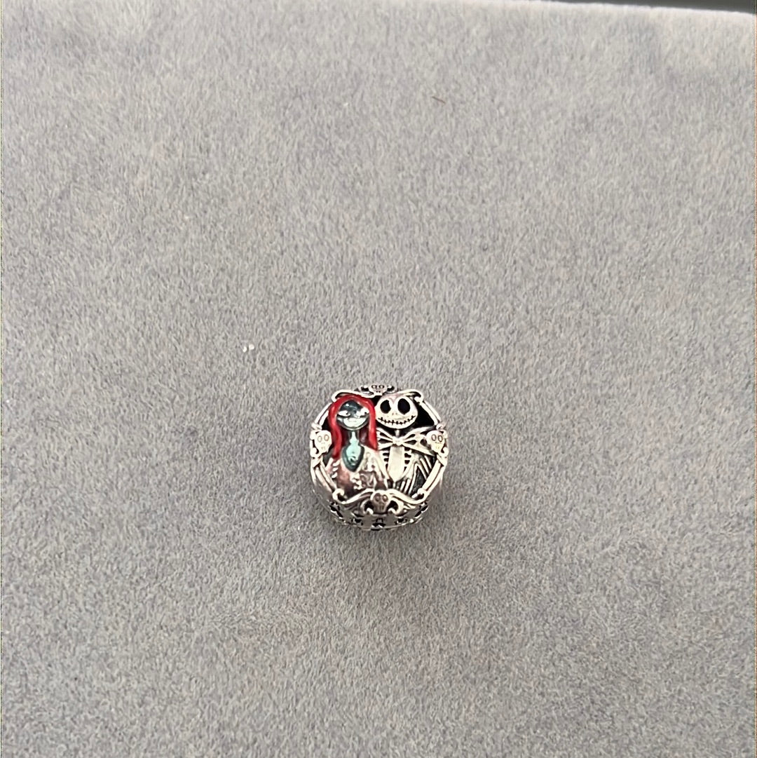 Genuine Pandora Disney Nightmare Before Christmas Jack and Sally "True ...