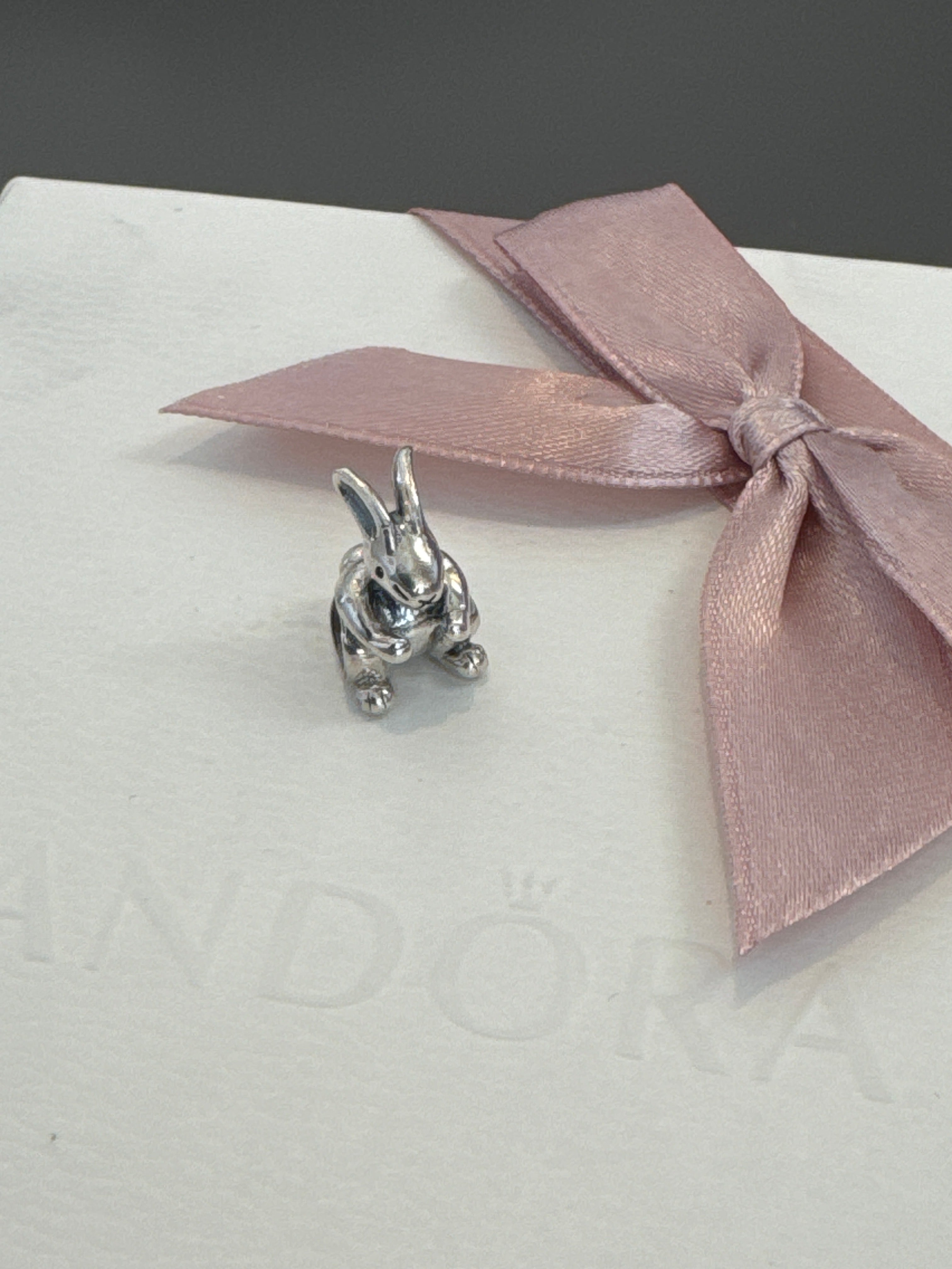 Sterling Silver Rabbit Easter Bunny Animal Charm – Preloved Pandora ...