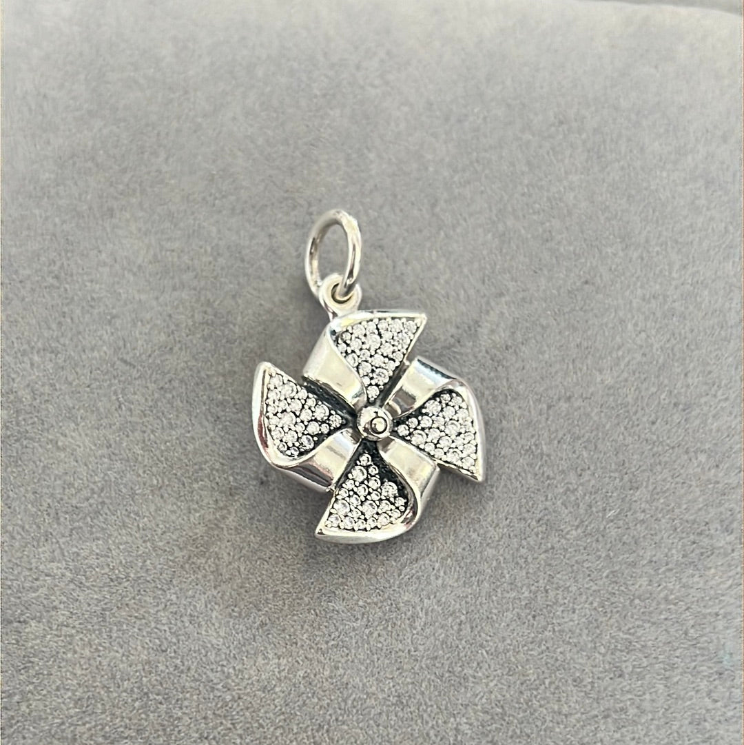 Genuine Pandora Exclusive Staff Only VERY RARE Windmill Charm HTF ...