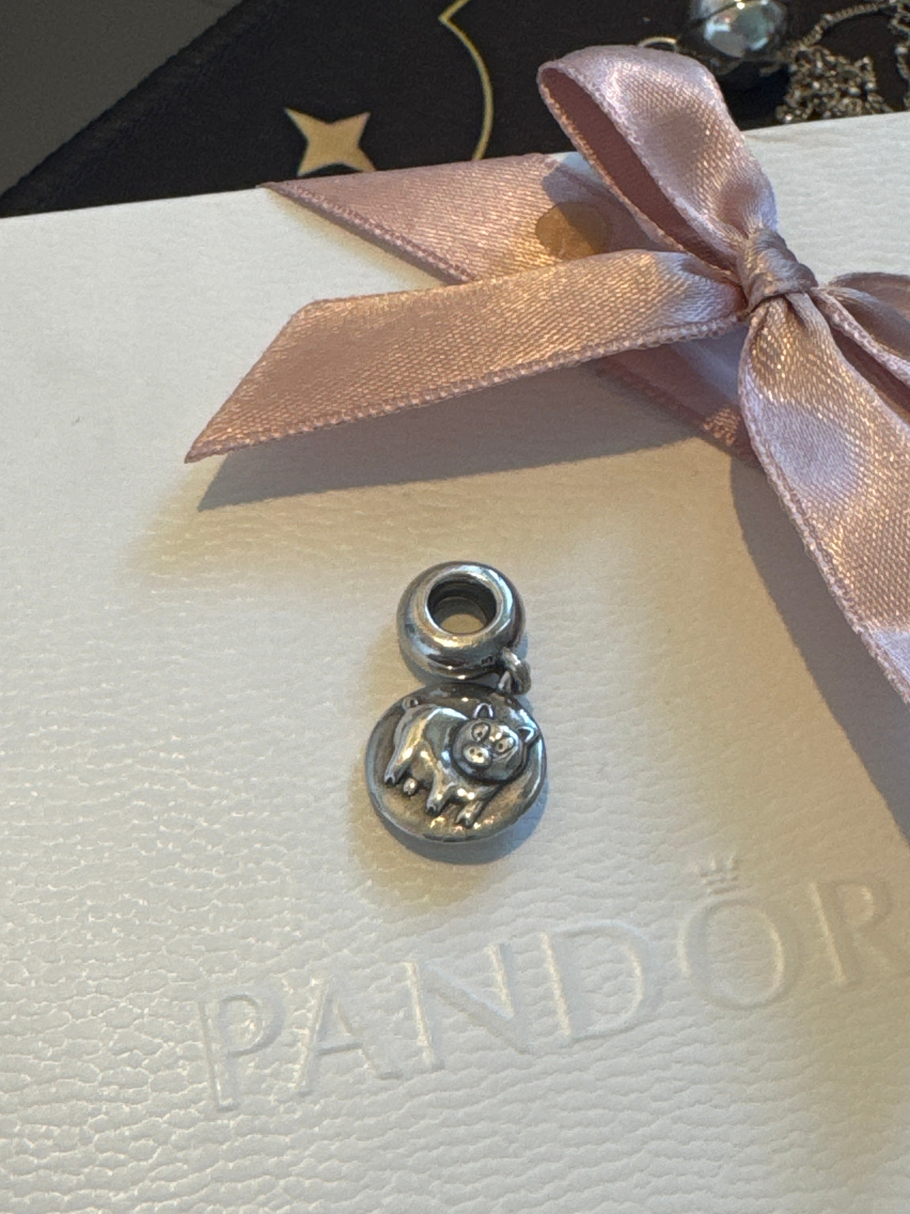 Genuine Pandora Pig Dangle Charm RARE Horoscope Zodiac – Preloved ...