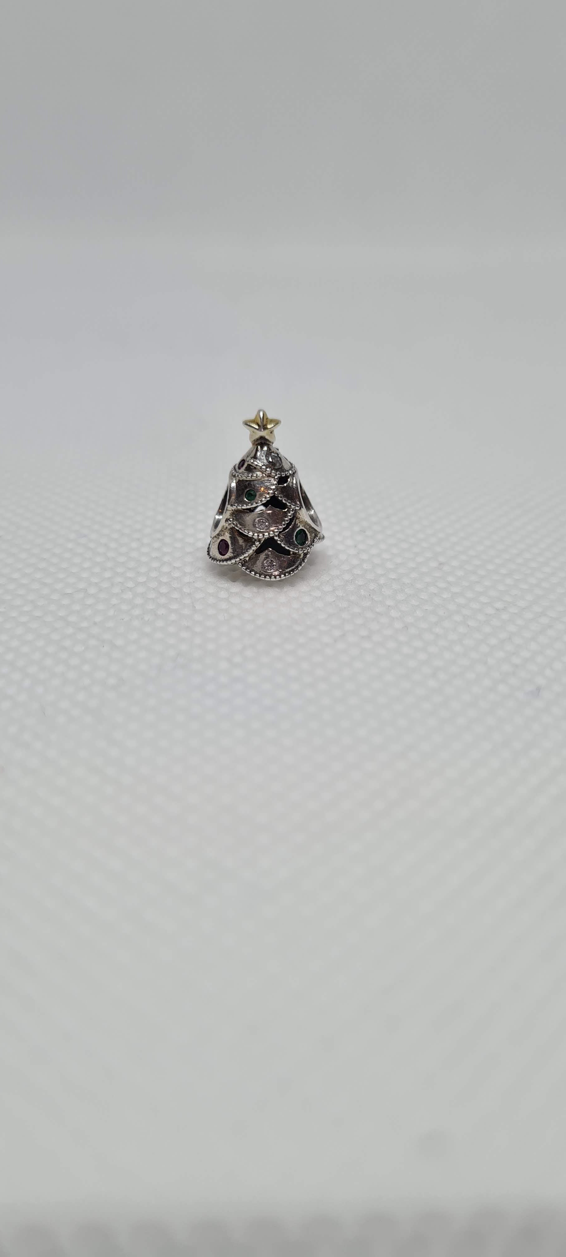 Genuine Pandora Christmas Sparkling Tree Colourful Lights Two Tone ...
