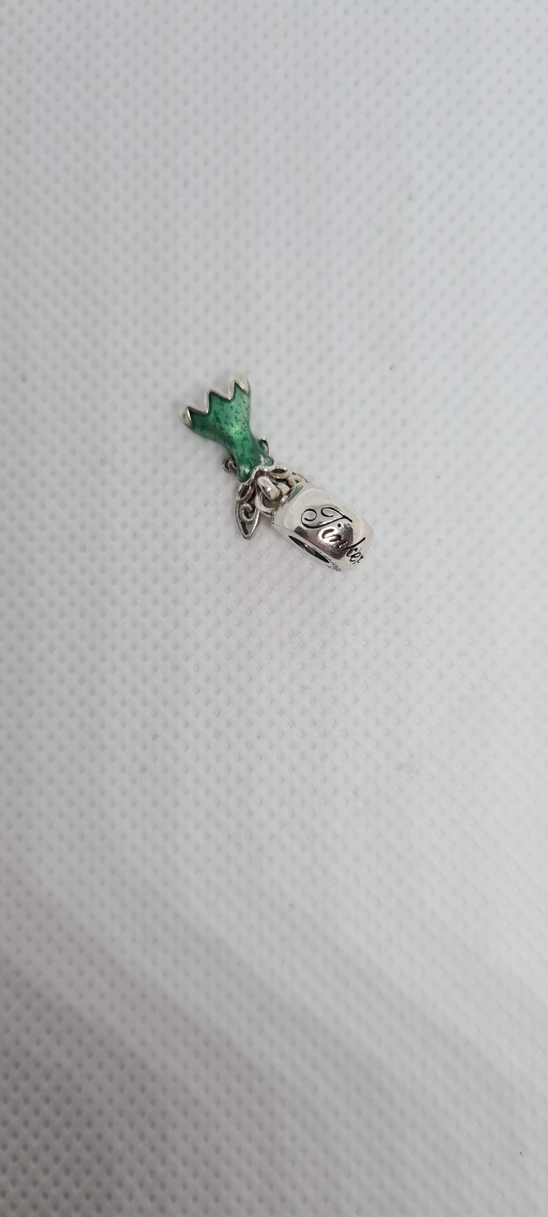 Sterling Silver Tinkerbell Princess Dress Peter Pan Charm Disney ...