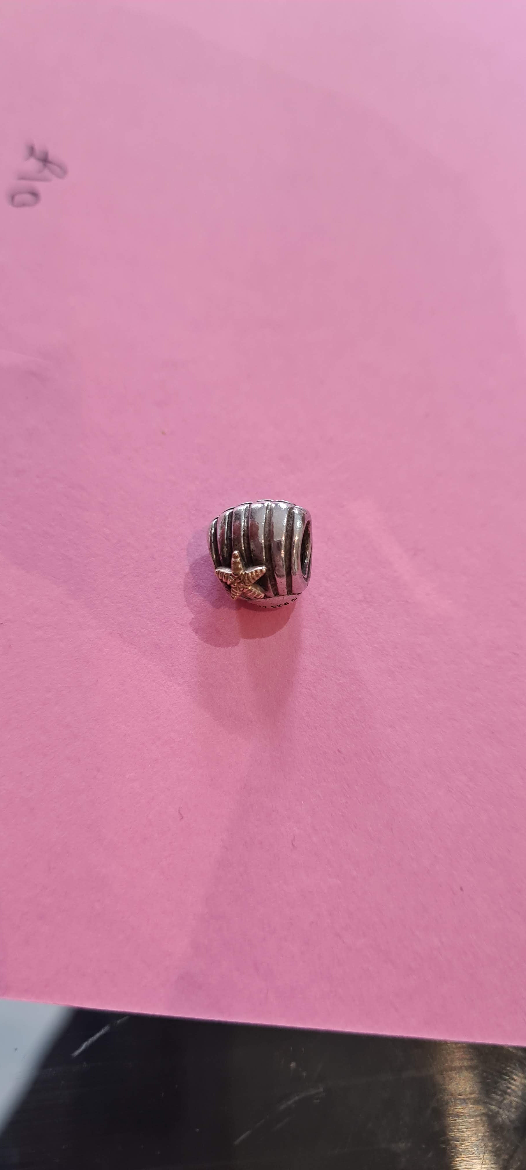Genuine Pandora Seashell With 14K Gold Starfish Two Tone – Preloved ...