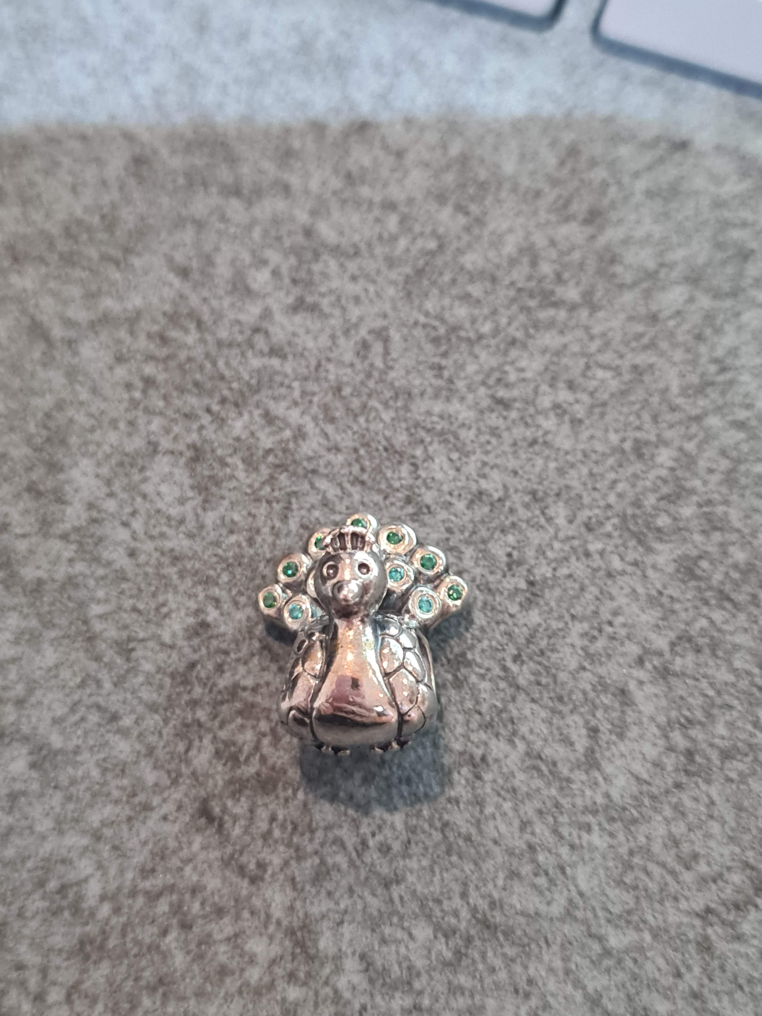 Genuine Pandora Peacock Charm HTF – Preloved Pandora Boutique