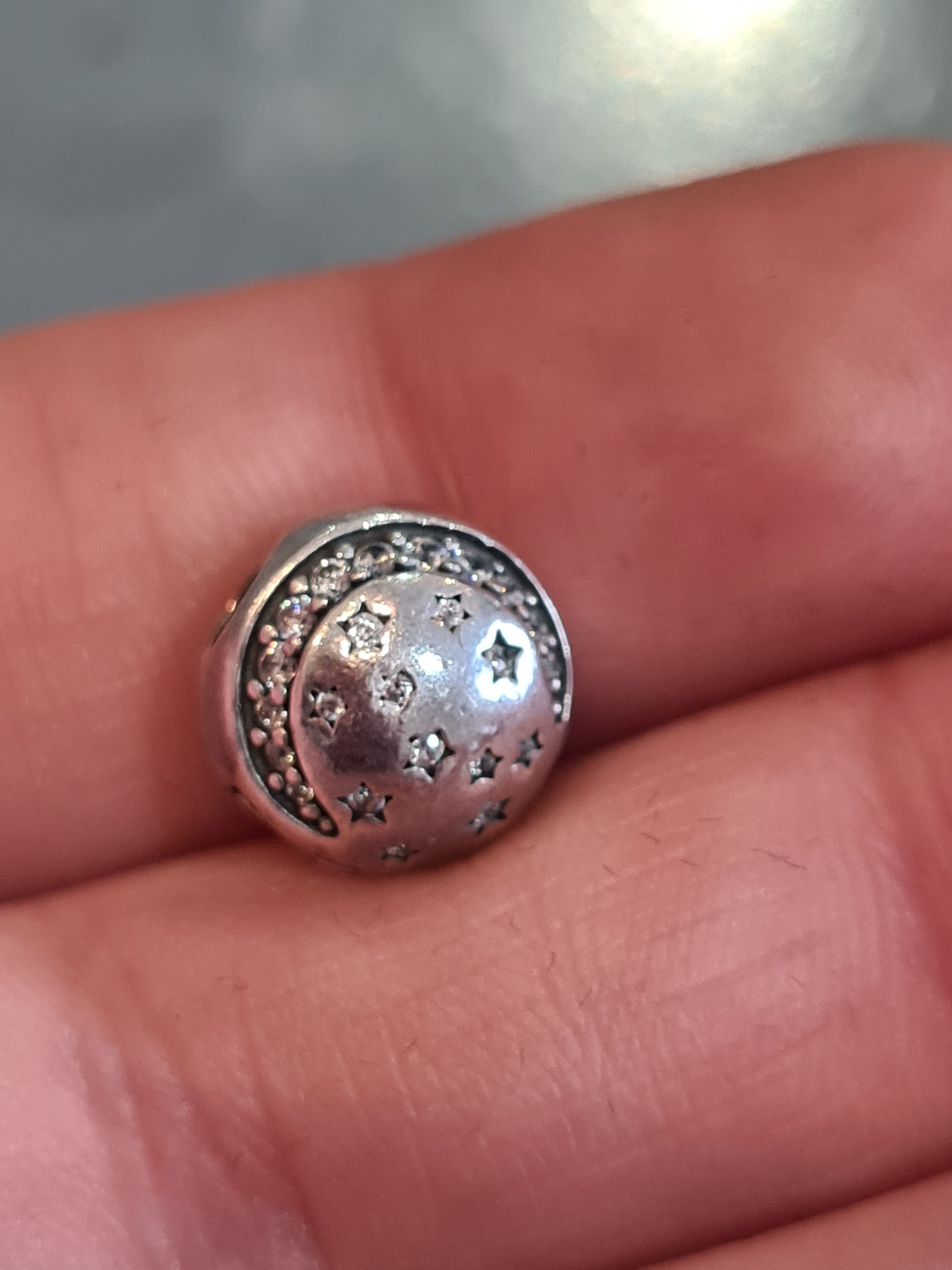 Genuine Pandora Pave Moon and Stars Clip Clips – Preloved Pandora Boutique