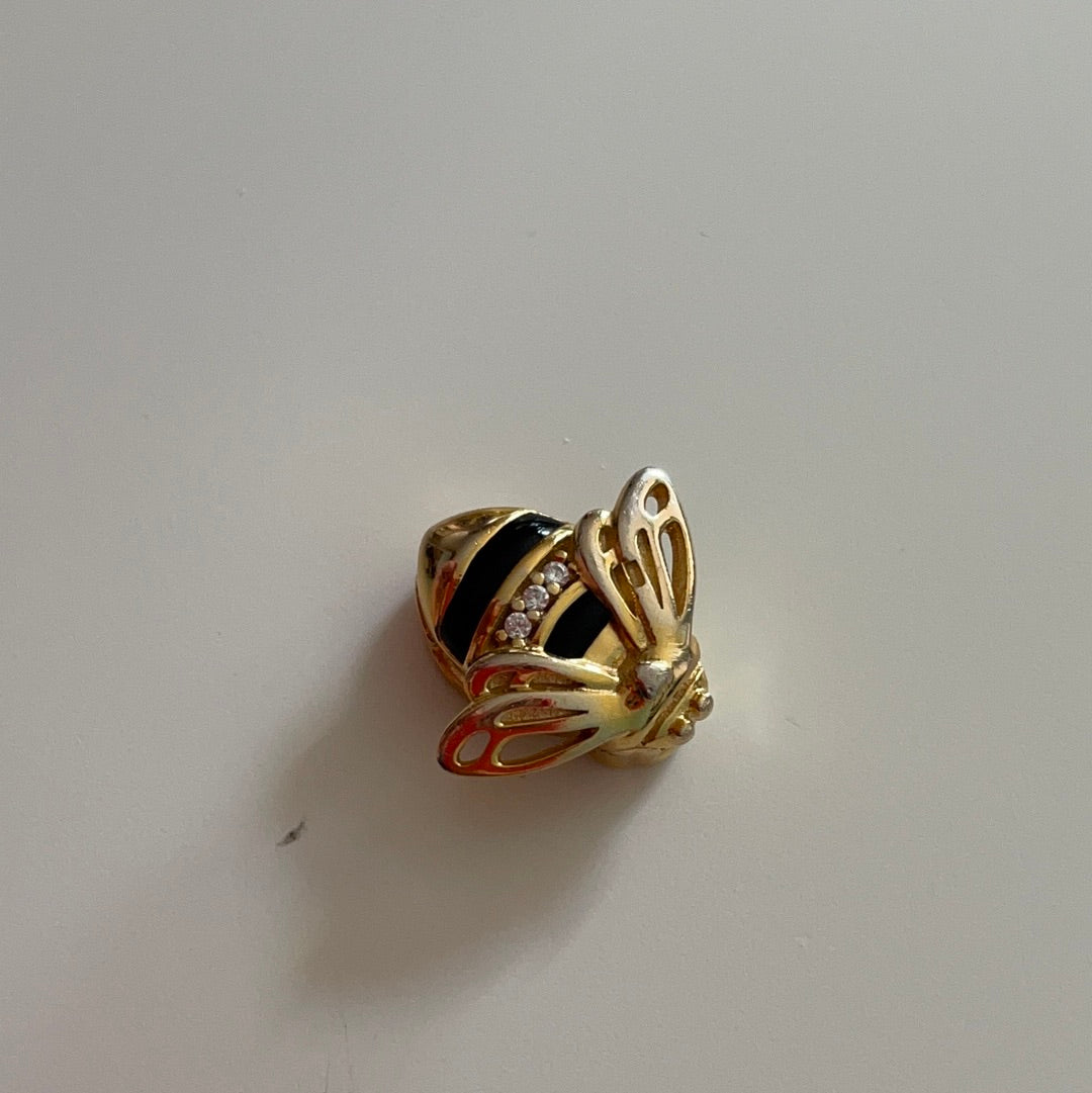 Genuine Pandora Reflexions Shine Gold Bumble Bee Pandora Charm Clip ...