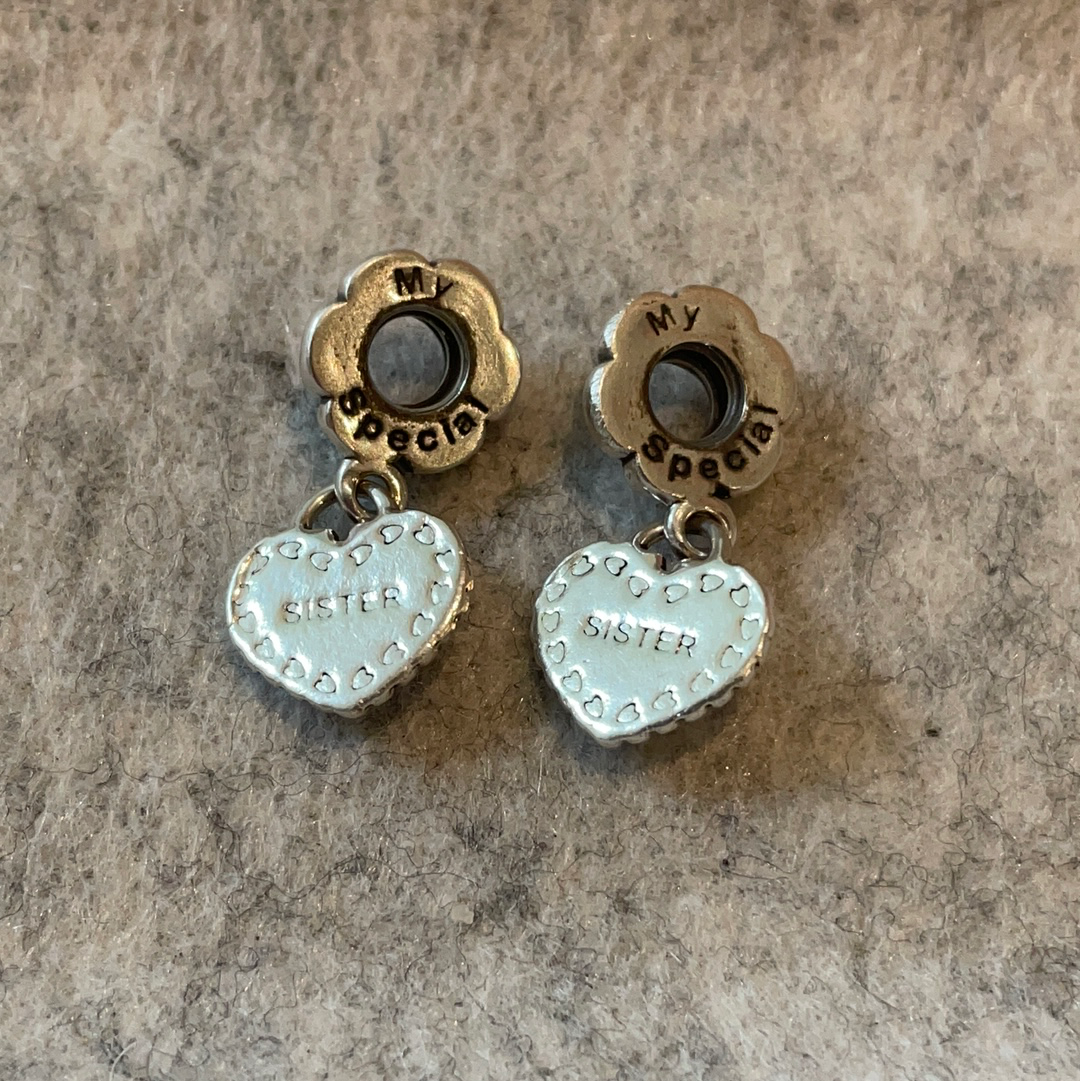 Genuine Pandora My Special Sister Dangle Gift Charm – Preloved Pandora ...