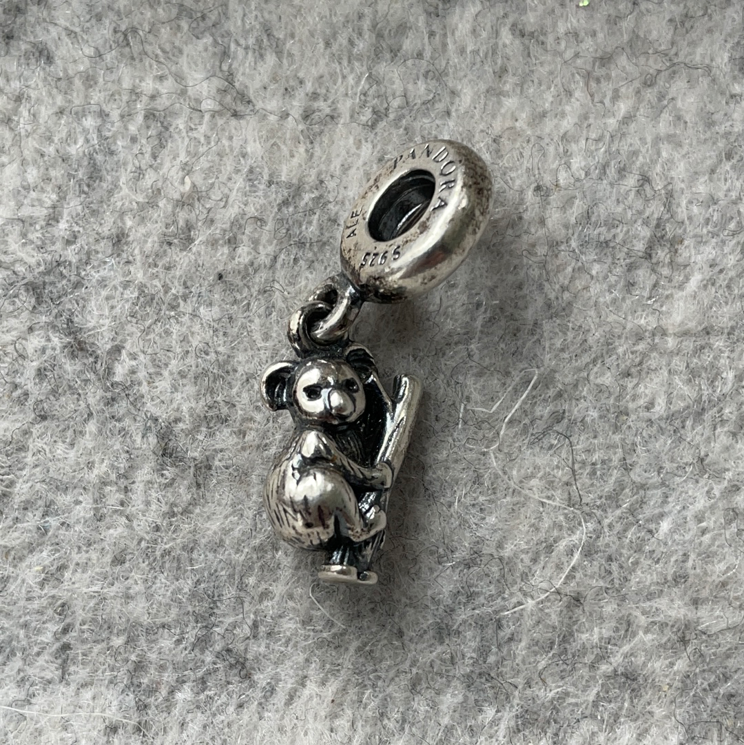 Genuine Pandora Australian Animal Koala Bear Dangle Charm – Preloved ...