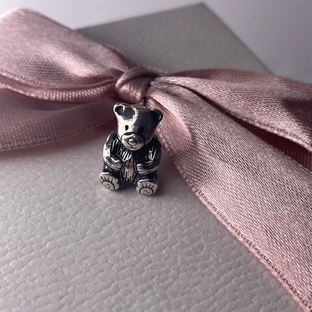 Genuine Pandora Little Teddy Bear Charm Animal – Preloved Pandora Boutique