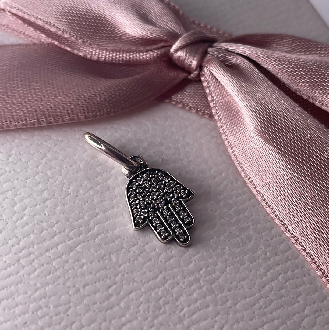 Genuine Pandora Hamsa Hand Protection Charm – Preloved Pandora Boutique
