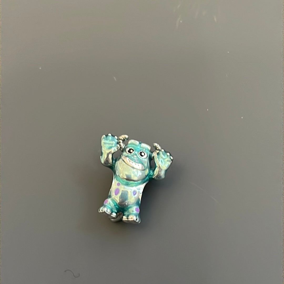 Genuine Pandora Disney Pixar Sully Enamel Monsters Inc Charm – Preloved ...