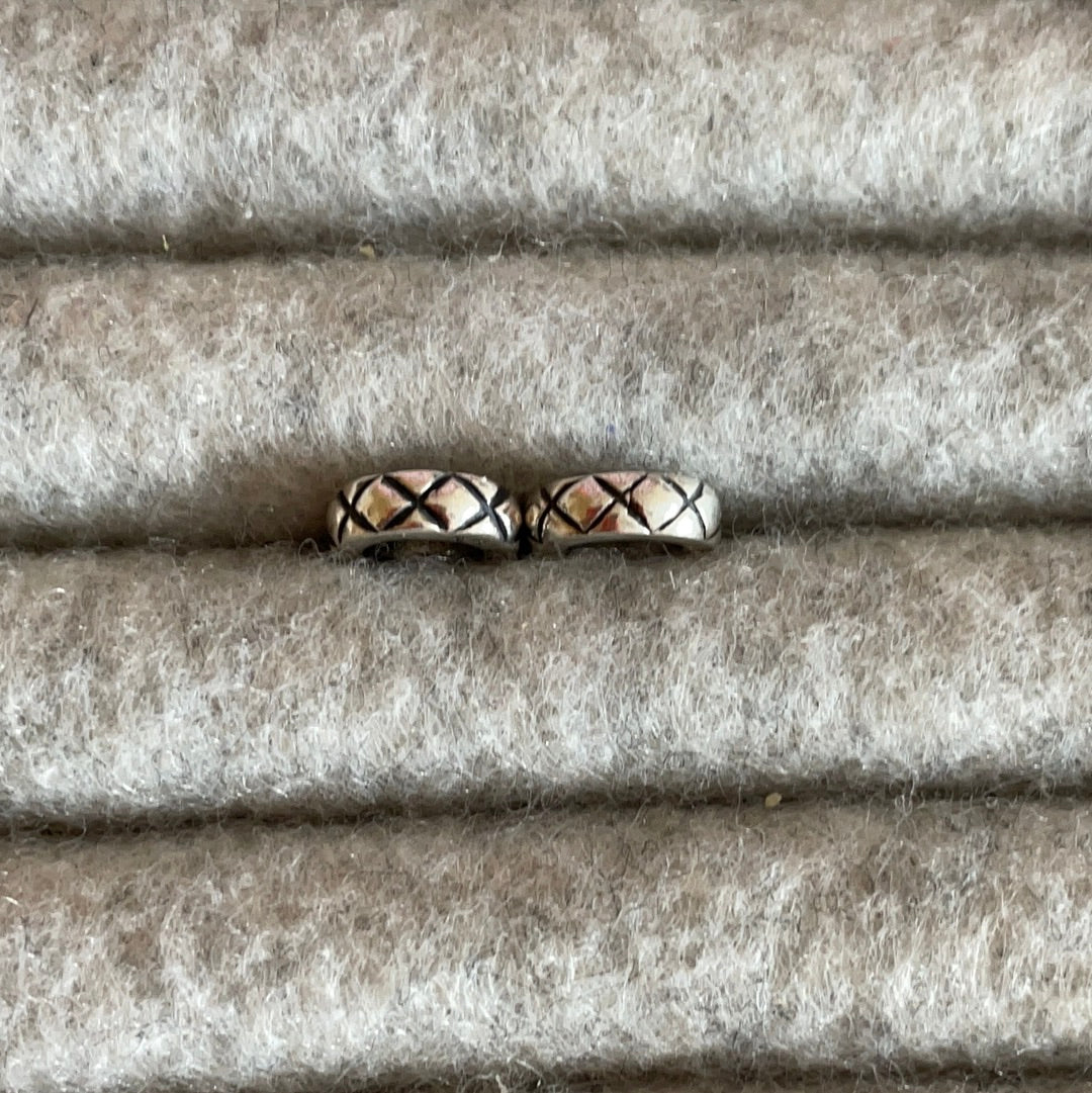 Genuine Pandora Cross Spacers Sold PAIR – Preloved Pandora Boutique