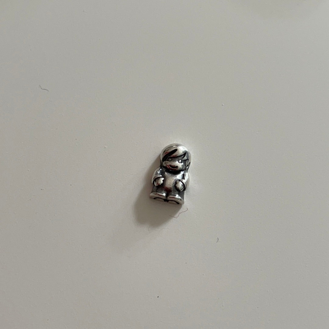 Genuine Pandora Little Boy Petite Charm – Preloved Pandora Boutique