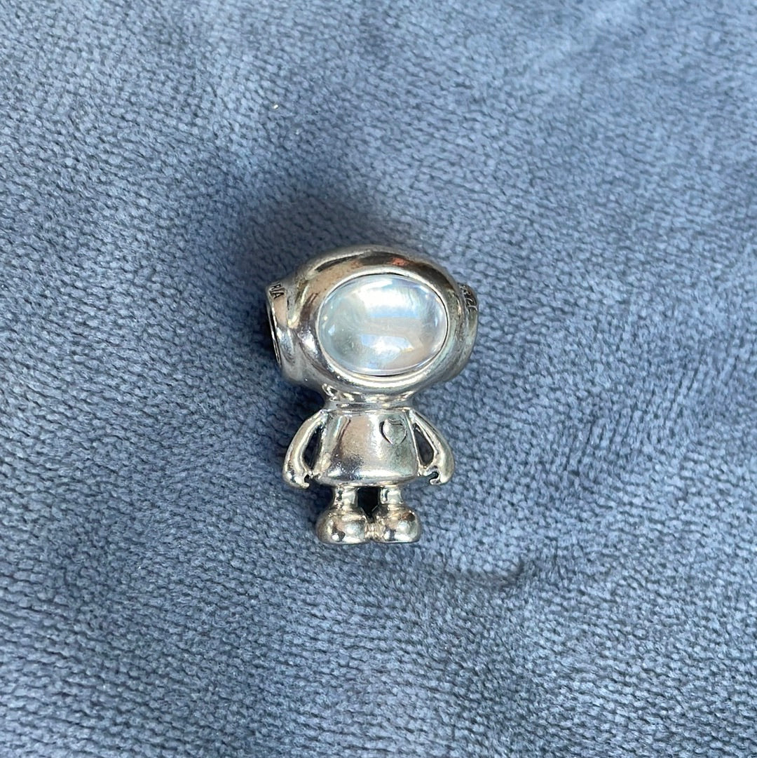 Genuine Pandora Astronaut Spaceman Traveller Tommy Man Charm – Preloved ...
