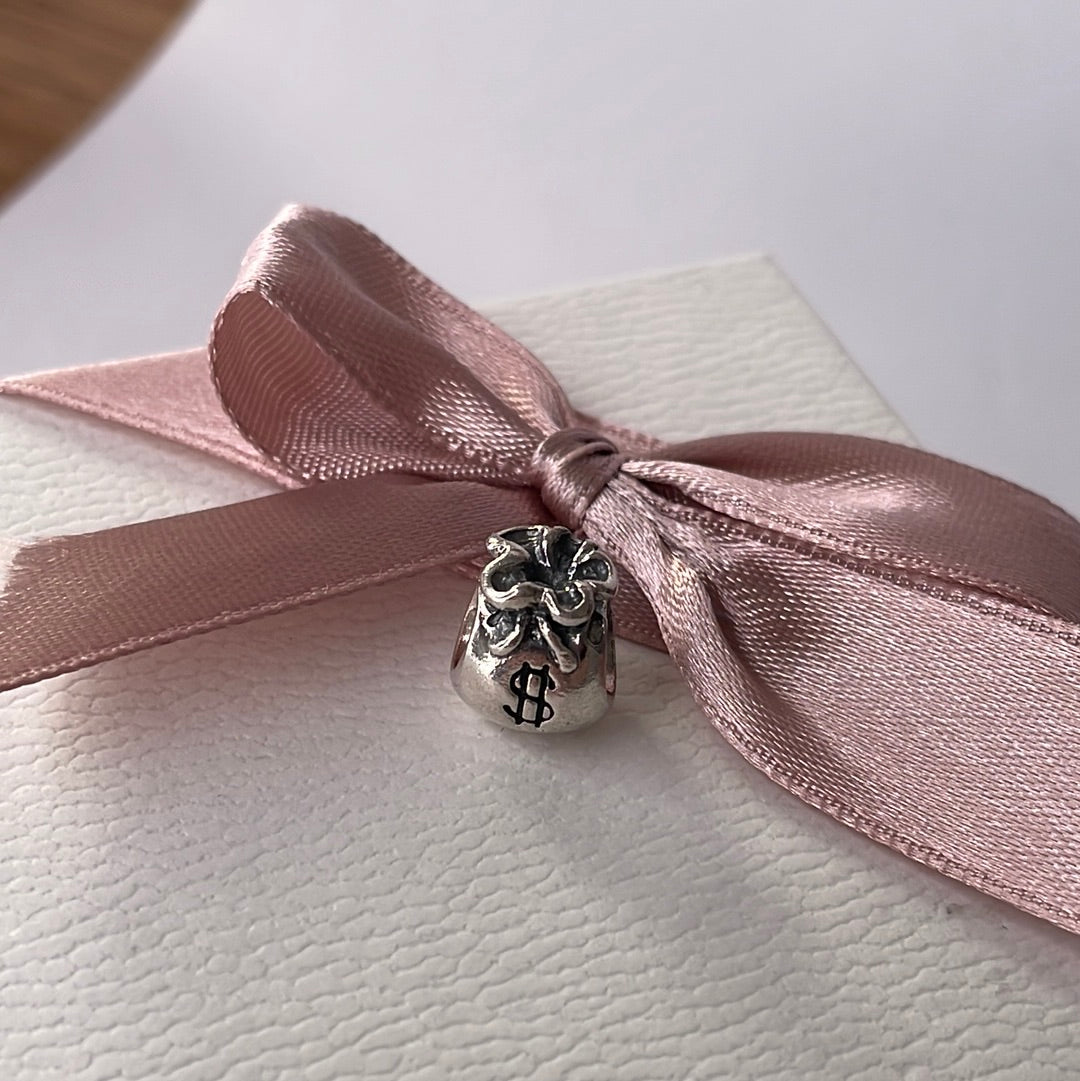 Genuine Pandora Money Bag Charm Retired – Preloved Pandora Boutique