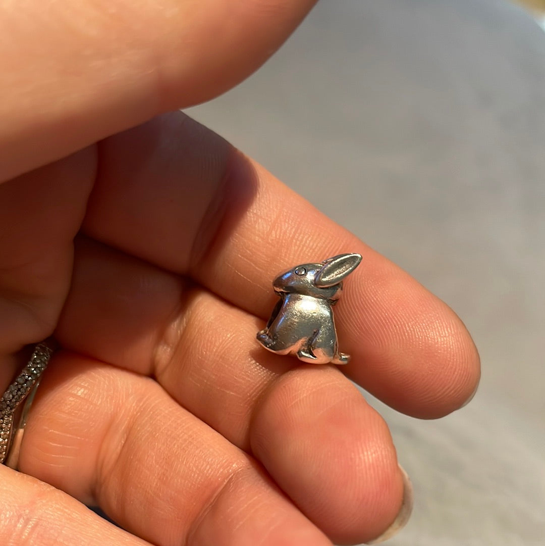 Sterling Silver Rabbit Bunny Animal Charm – Preloved Pandora Boutique