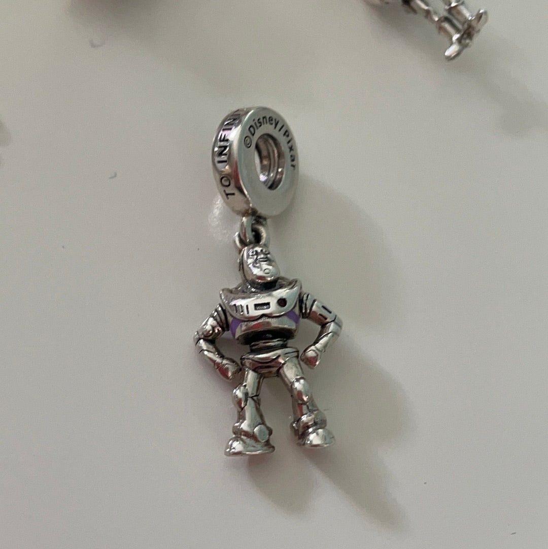 Genuine Pandora Disney Pixar Buzz Lightyear Dangle Charm – Preloved ...