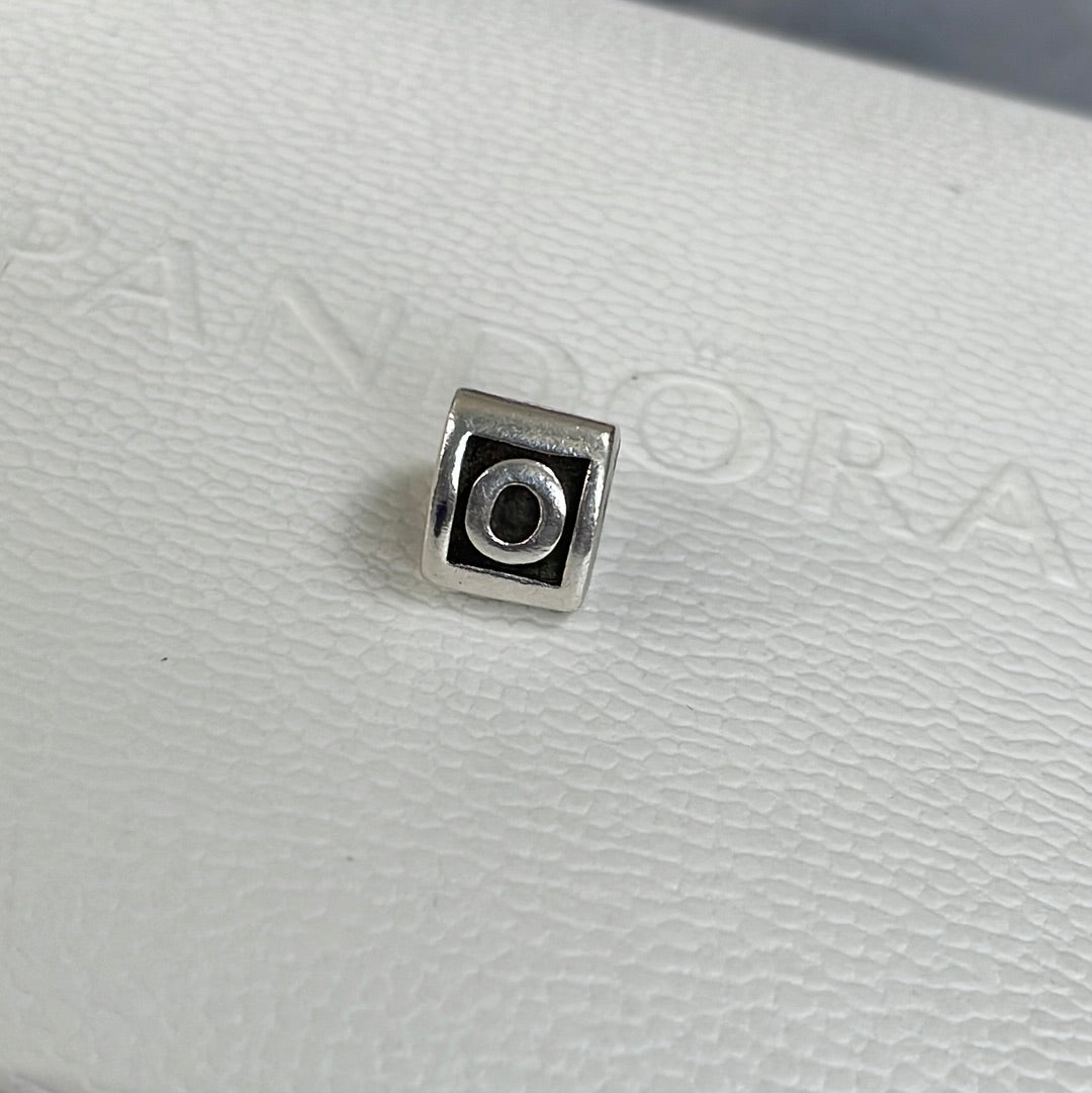 Genuine Pandora Letter O Charm – Preloved Pandora Boutique